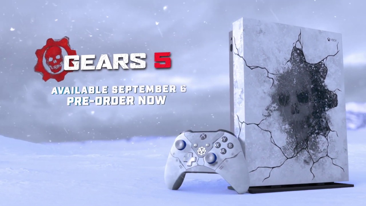 Introducing the Xbox One X Gears 5 Limited Edition bundle 1080p HD ...
