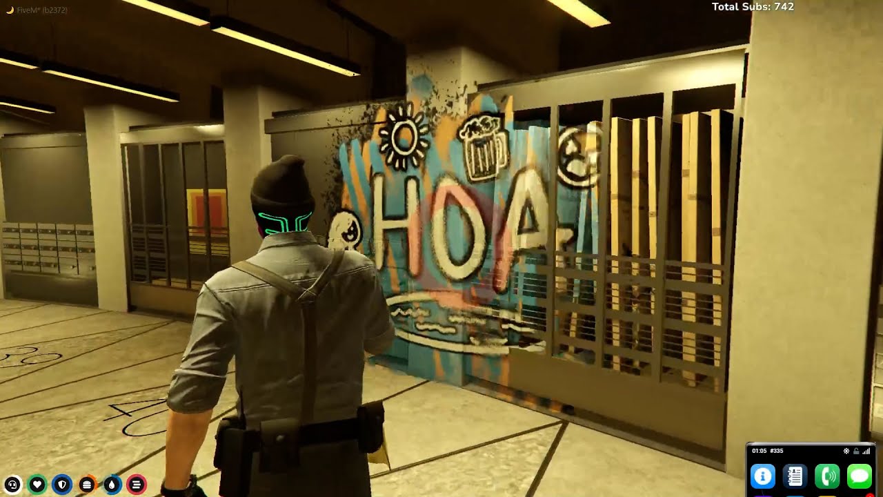HOA spray inside Casino Vault | GTA RP NoPixel - YouTube