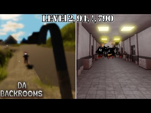 Da Backrooms Roblox | How to Complete Level 2, 94, !, 790 | Новая игра ...