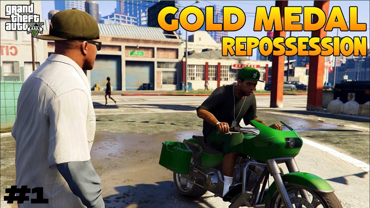 || GTA V - Grand Theft Auto V || GOLD MEDAL ERPOSSESSION || PART - 1 ...