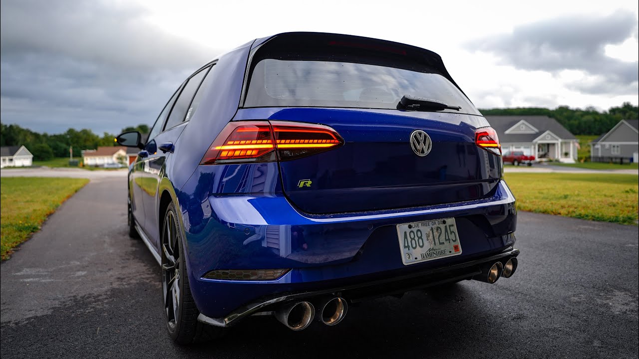 Dynamic Facelift Euro Tails w/ Harness Installed on my Mk7.5 Golf R ...