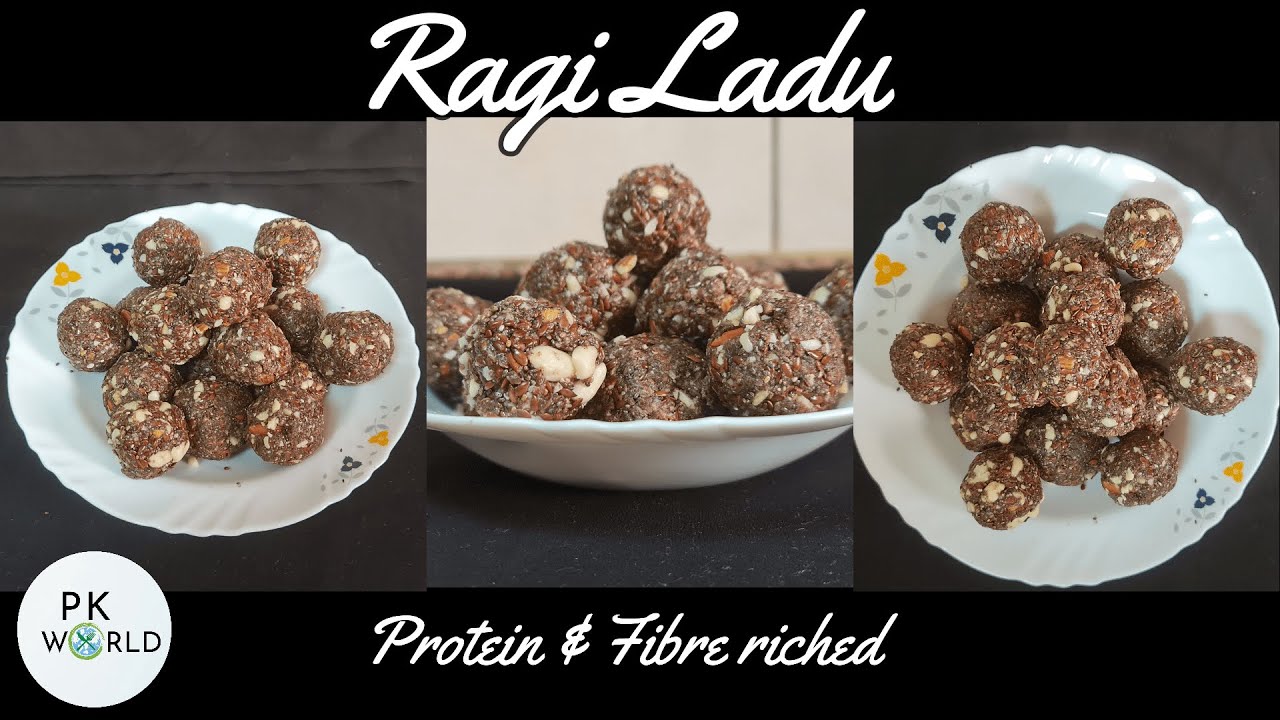 Ragi Balls | Protein & Fiber rich | PK World - YouTube
