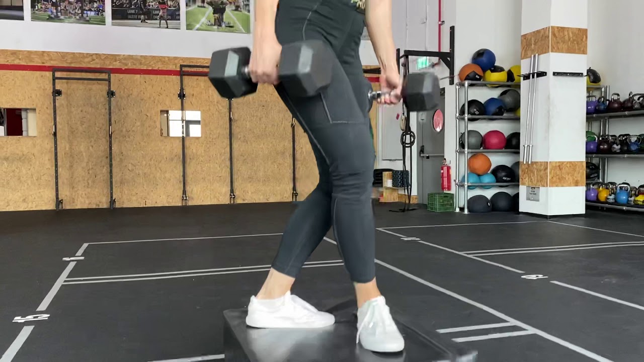 DB step overs - YouTube