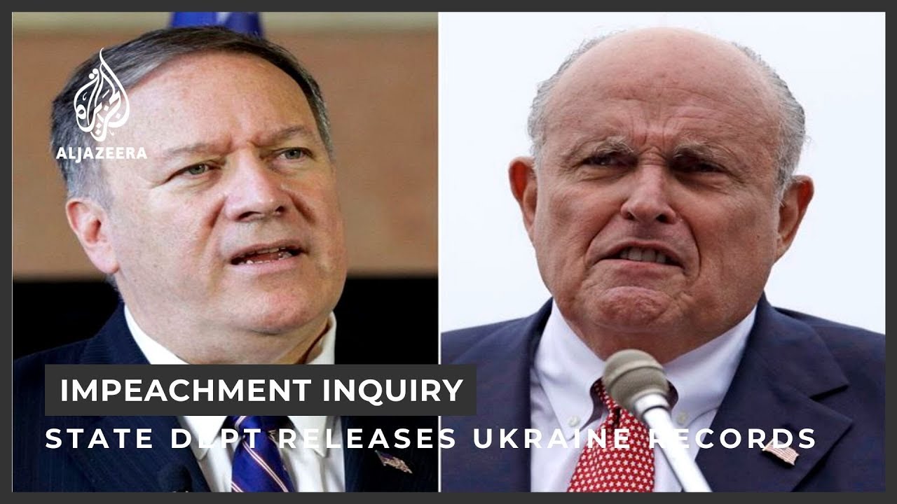 US State Department releases records related to Ukraine dealings - YouTube