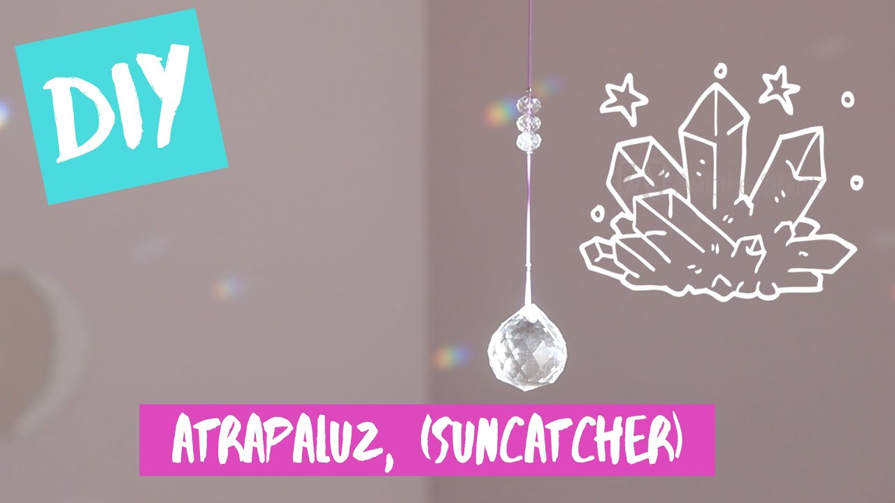DIY Atrapa luz (suncatcher) - YouTube