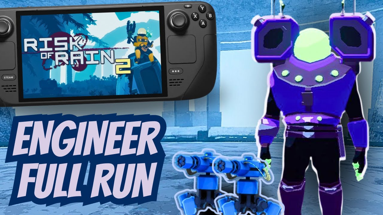 Epic Engineer Run in Risk of Rain 2 on Steam Deck! (No Commentary) - YouTube