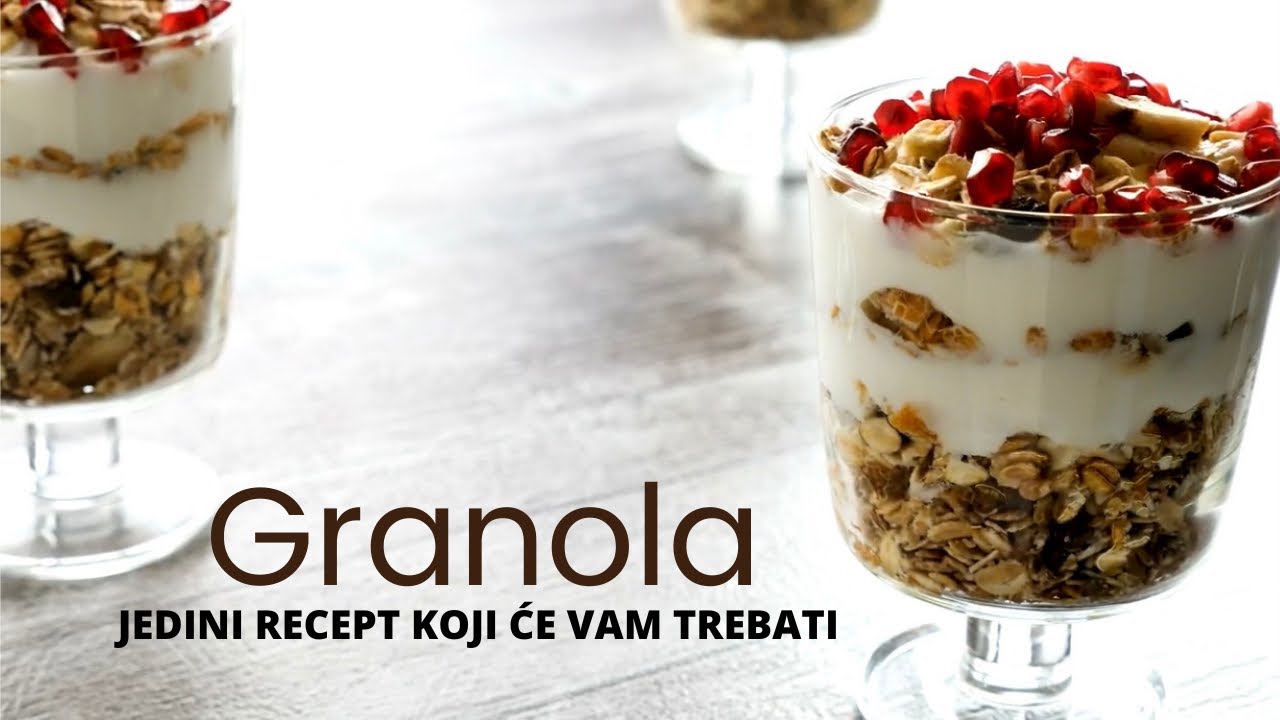 Domaća granola | Najbolji i najlakši recept - YouTube