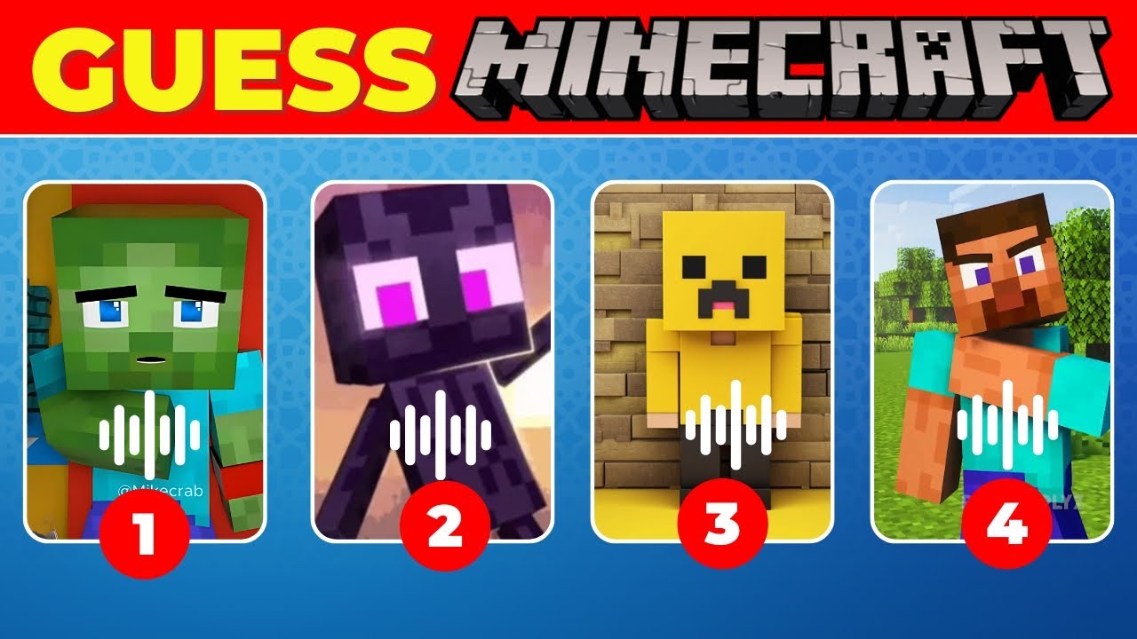 Guess Minecraft Animated Meme & Dance 2~ Ultimate Minecraft Movie Quiz ...
