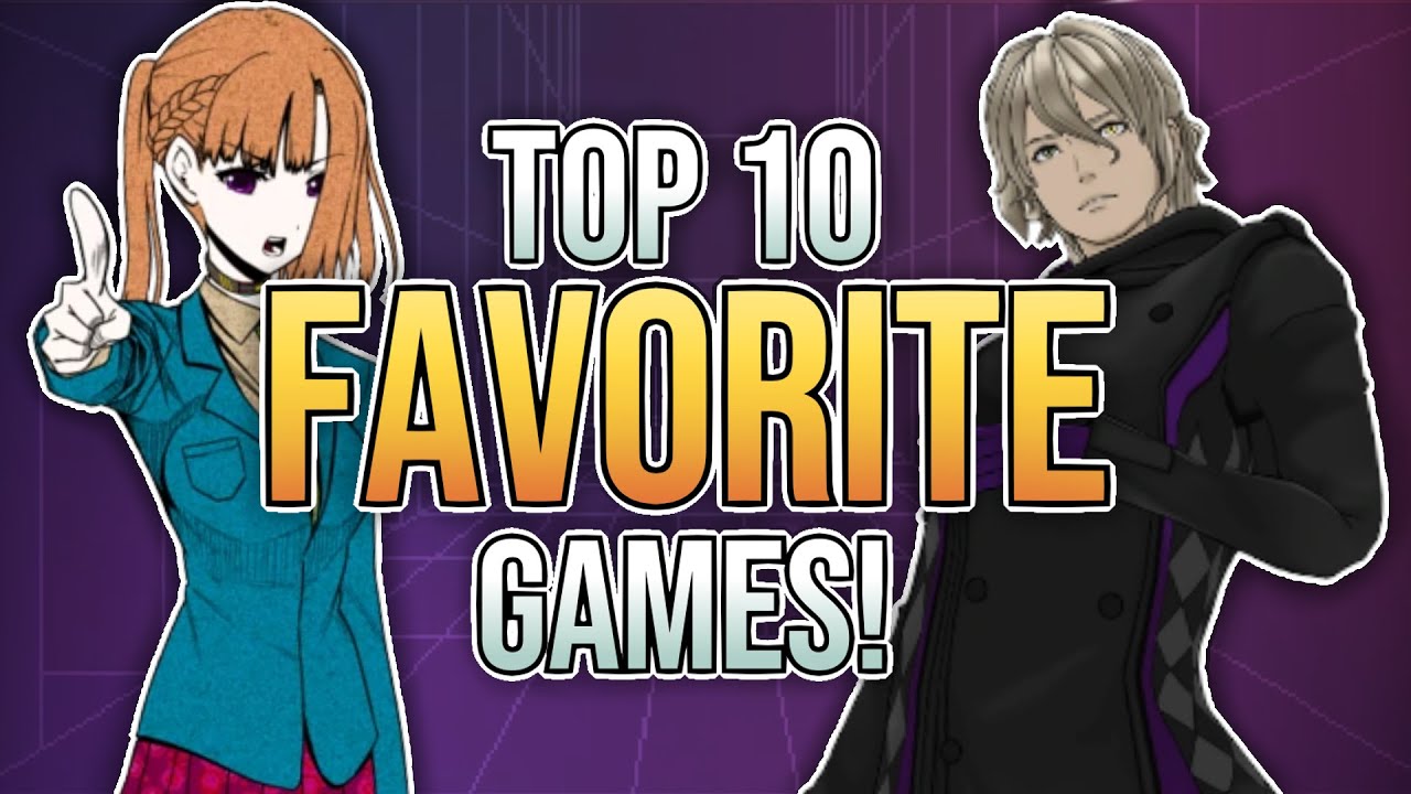 My Top 10 Favorite Video Games! - YouTube