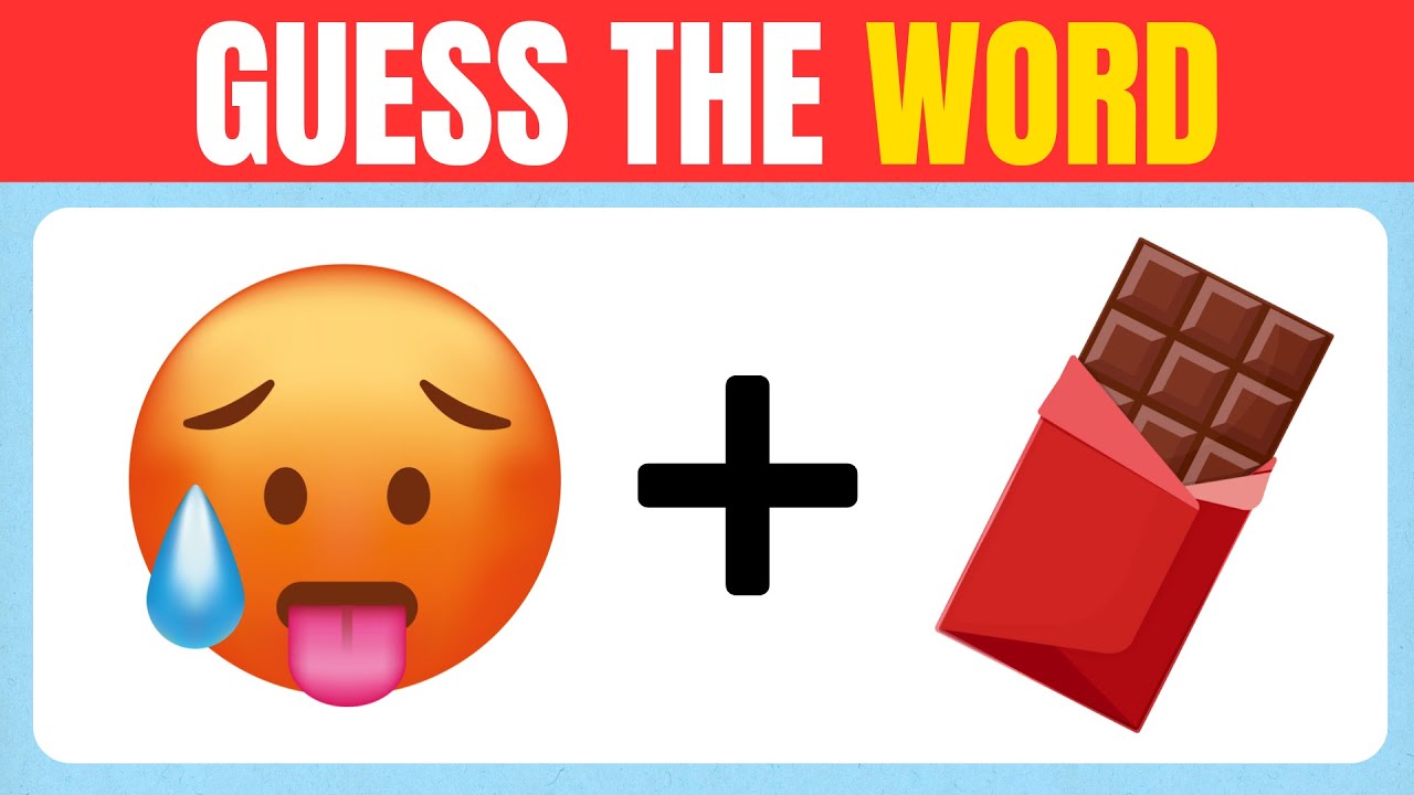 Can You Guess These Words from Emojis? 🤯 | Fun Word Game - YouTube