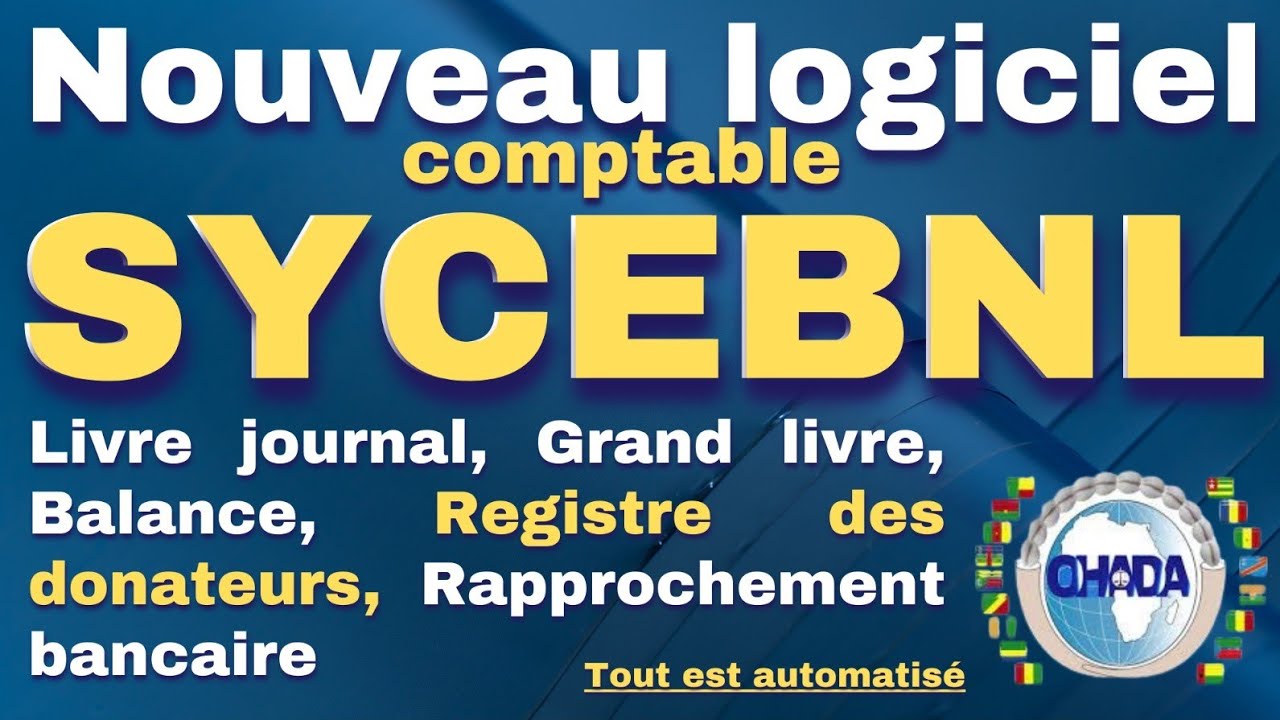 Nouveau logiciel comptable pour le SYCEBNL, saisie automatisée - YouTube