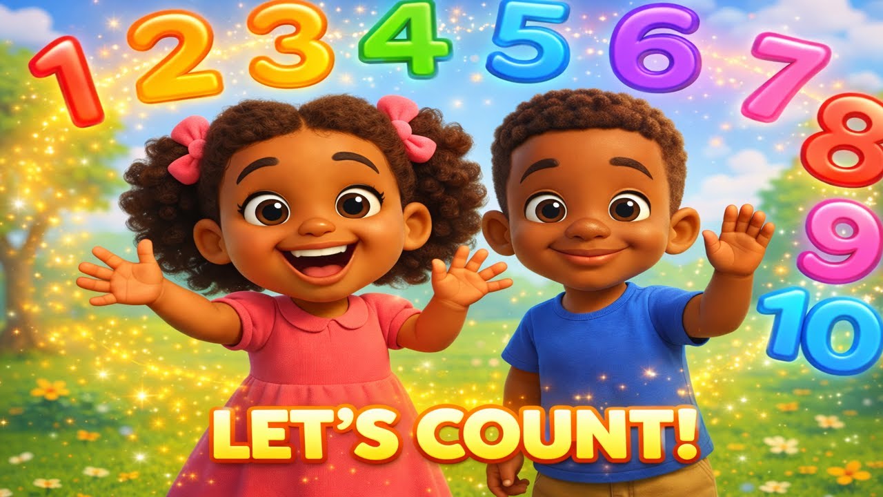 Let’s Count to 10! 🎵 Fun Counting Song for Kids | Learn Numbers 1–10 - YouTube