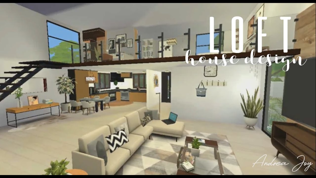 LOFT | With CC+ CC Links |BASE GAME | The Sims 4: Speed Build | 2020 ...