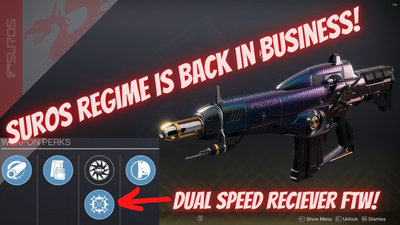 Destiny 2, Suros regime exotic auto rifle is back, and it's actually ...