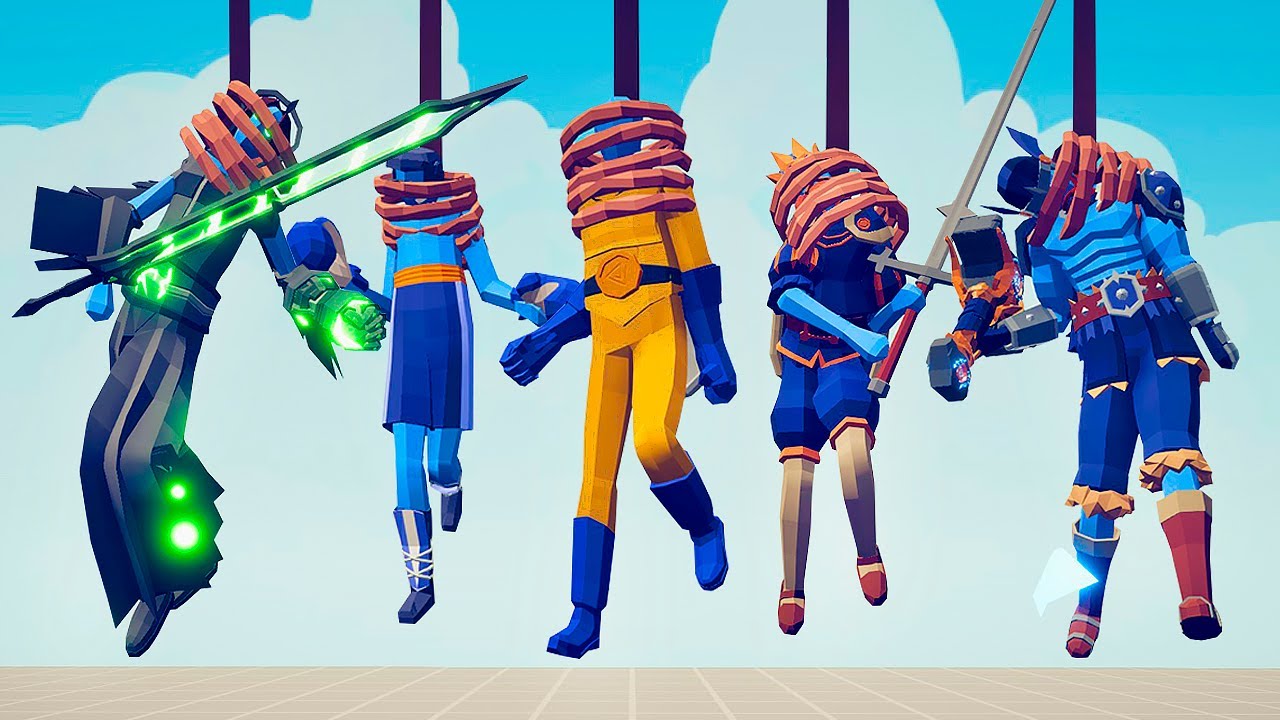 HANGING EVERY UNIT. NEW HANG MAN | TABS Totally Accurate Battle ...