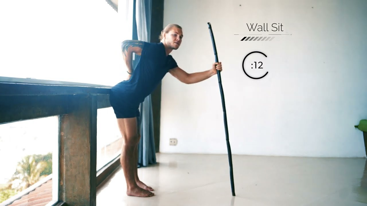 wall follow along wokrout at costa rica - YouTube