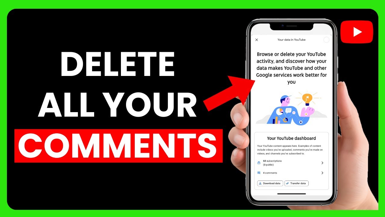 How To Delete All Comments On YouTube - YouTube
