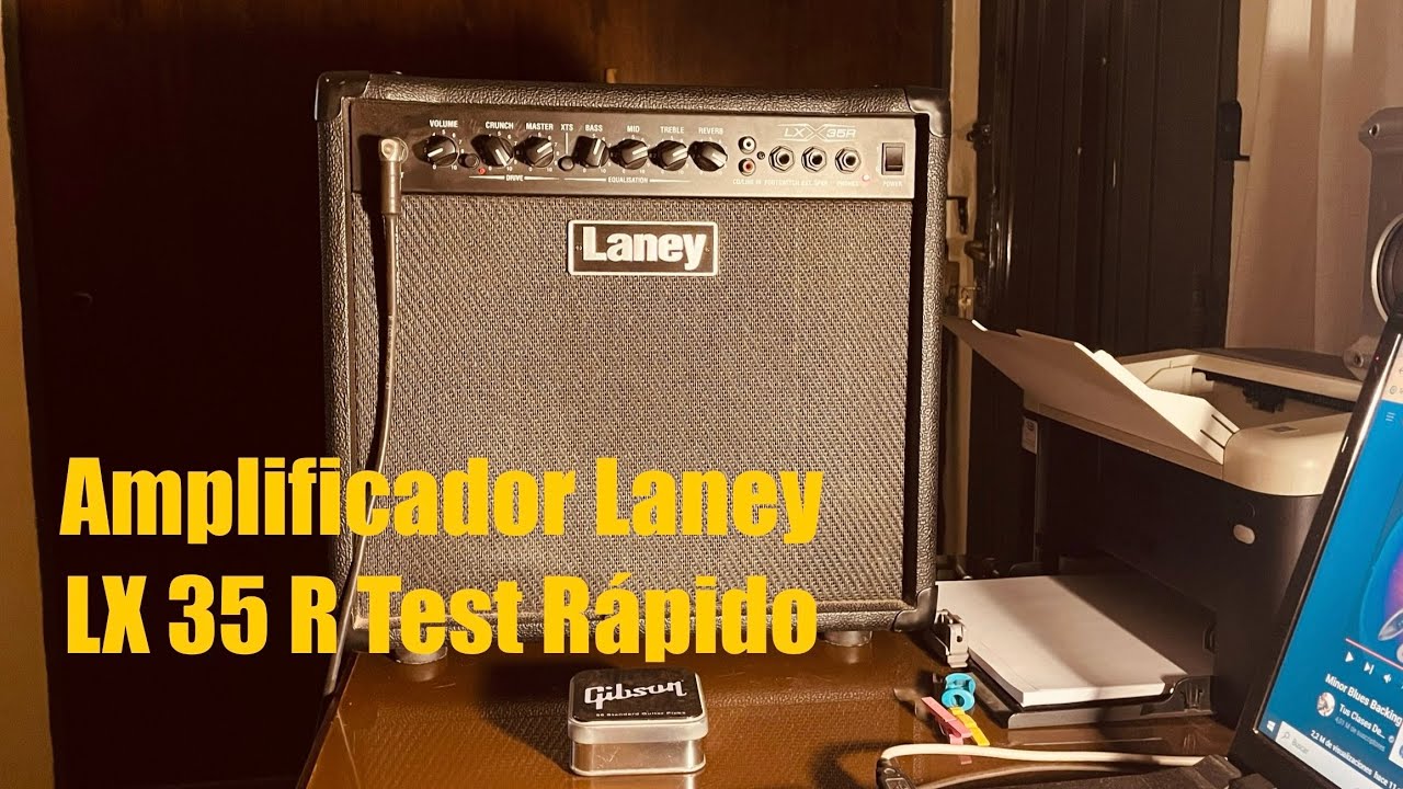 Amplificador Laney LX 35 R. Test rápido. - YouTube