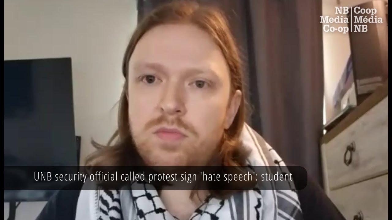 Former UNB student describes run-in with security over 'From the River ...