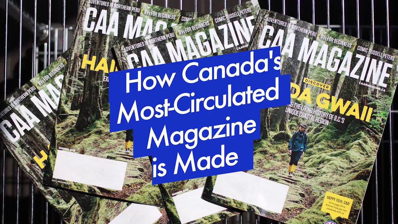 How Canada's Most-Circulated Magazines is Made - YouTube