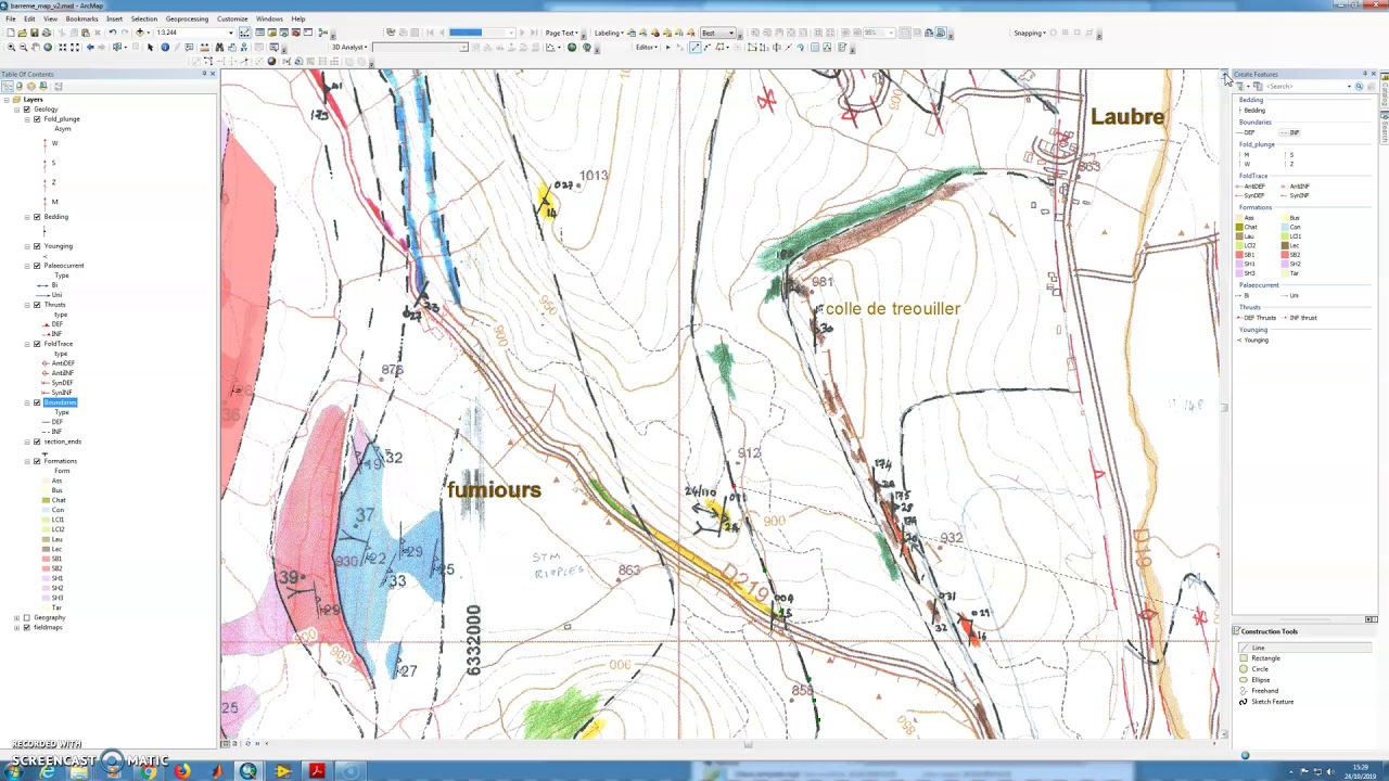 Drawing and smoothing a polyline - YouTube