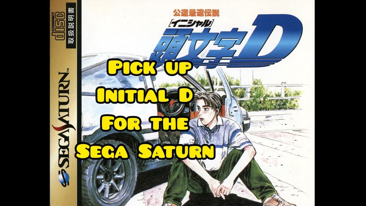 Pick-up Initial D for Sega Saturn gameplay - YouTube