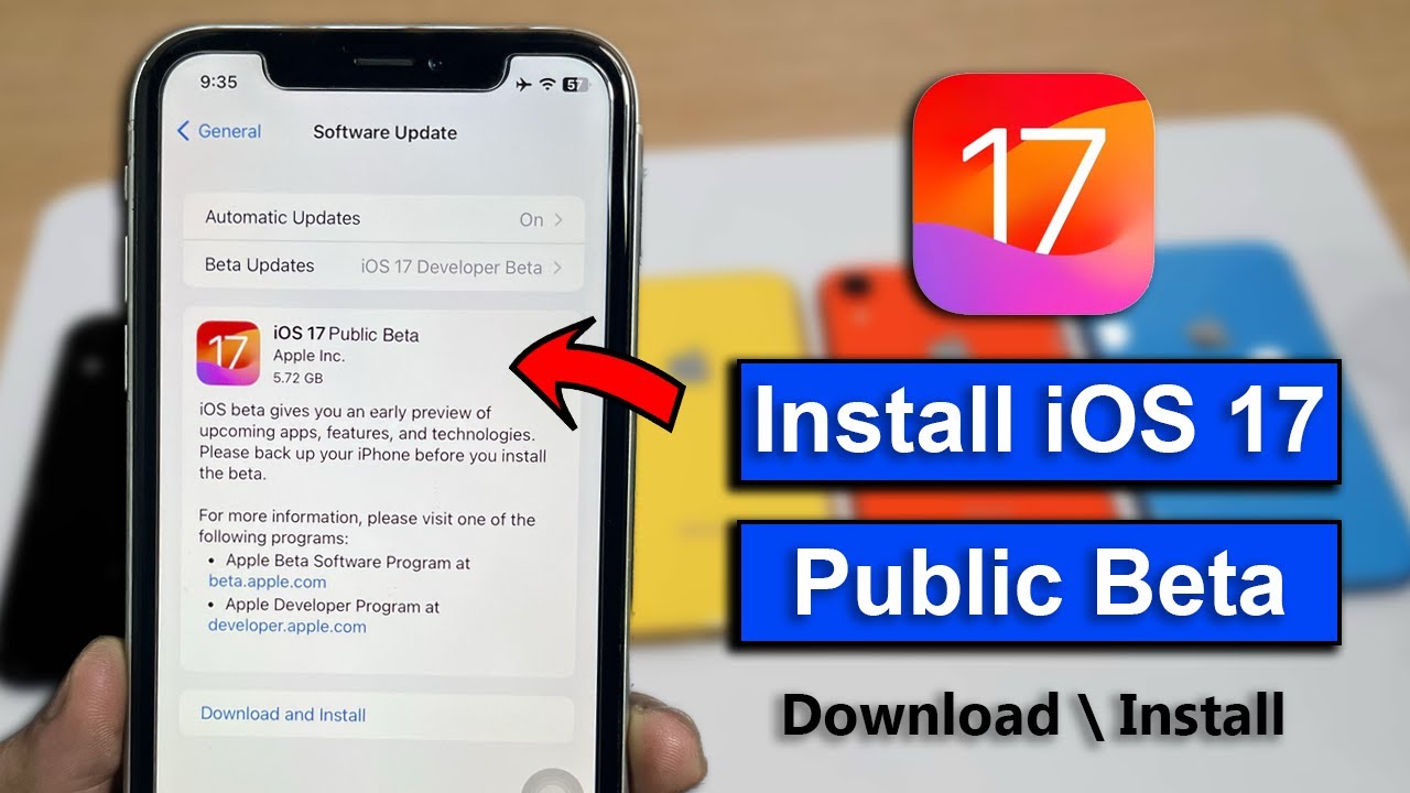 iOS 17 Public Beta Released - How to Download & Install iOS 17 update on any iPhone🔥🔥 - YouTube