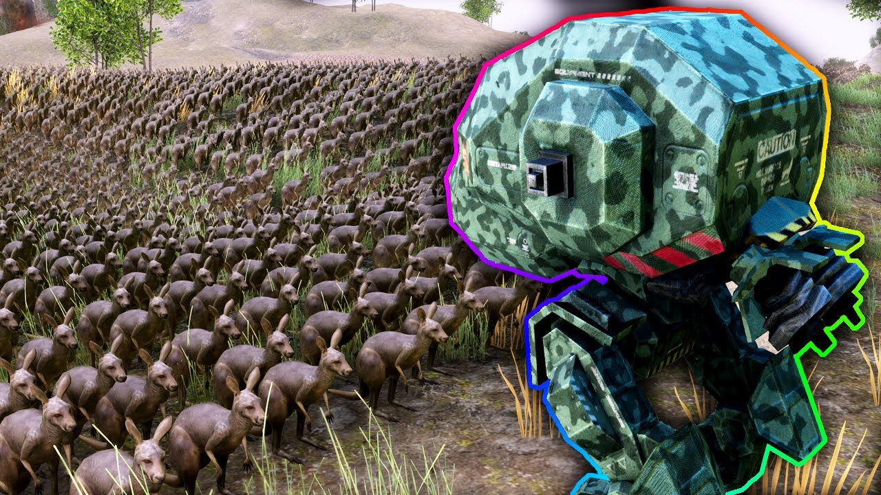 THE KANGAROO WAR | Ultimate Epic Battle Simulator War Story - YouTube