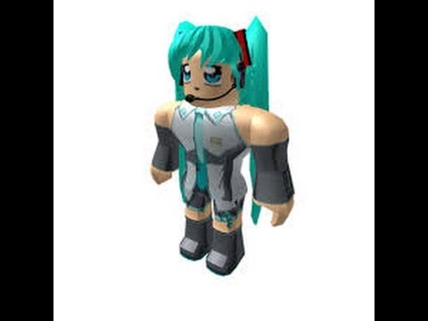 hatsune miku roblox - YouTube