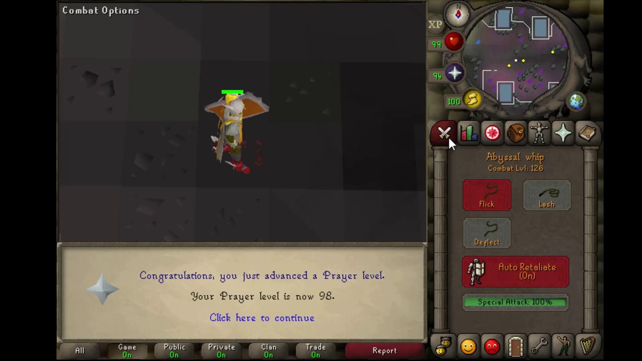 126 combat in OSRS - YouTube