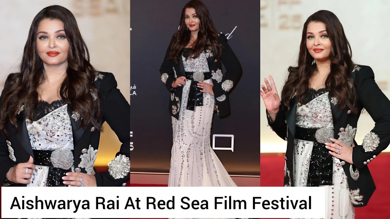 Aishwarya Rai Dazzling Look At The Red Sea Film Festival Red Carpet ...