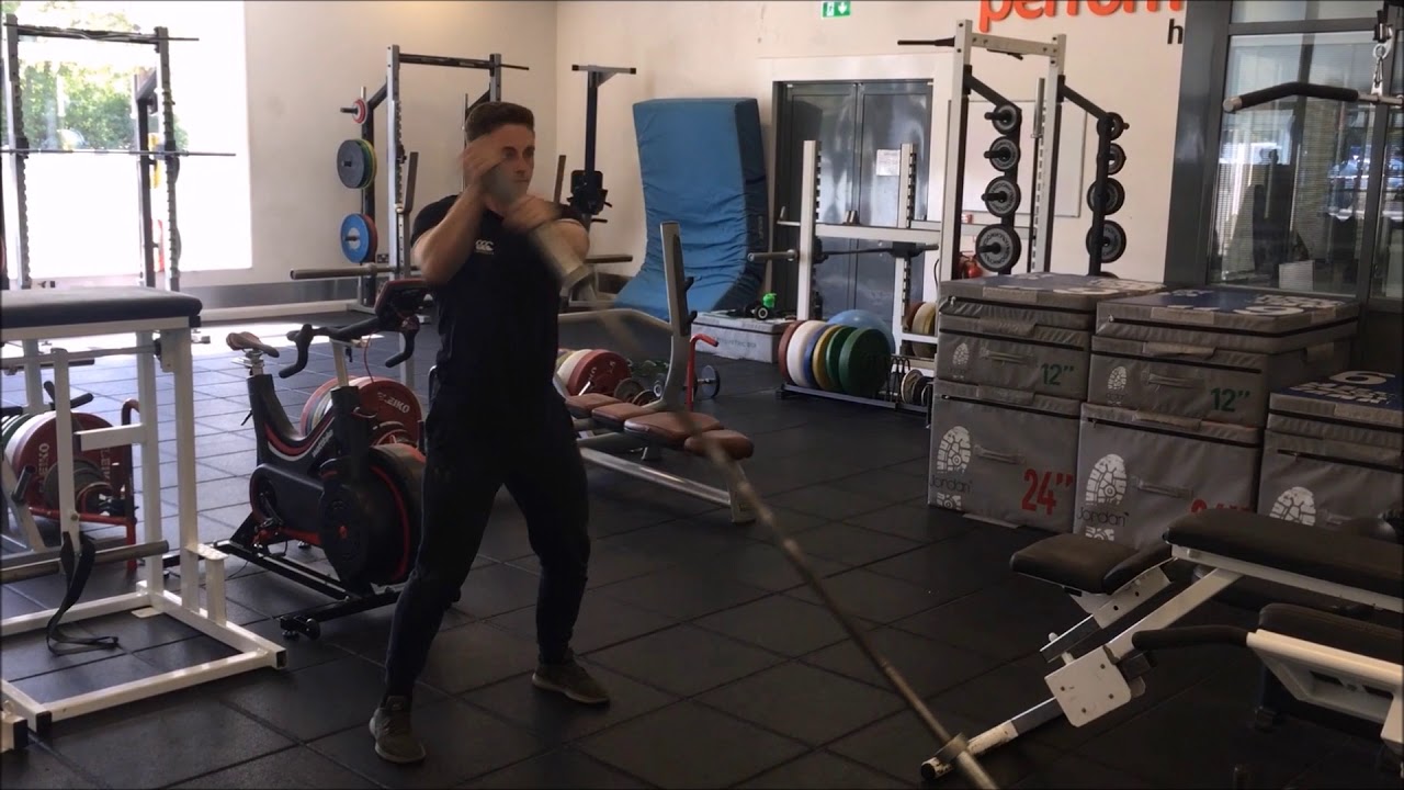 Explosive Landmine Rotations - YouTube