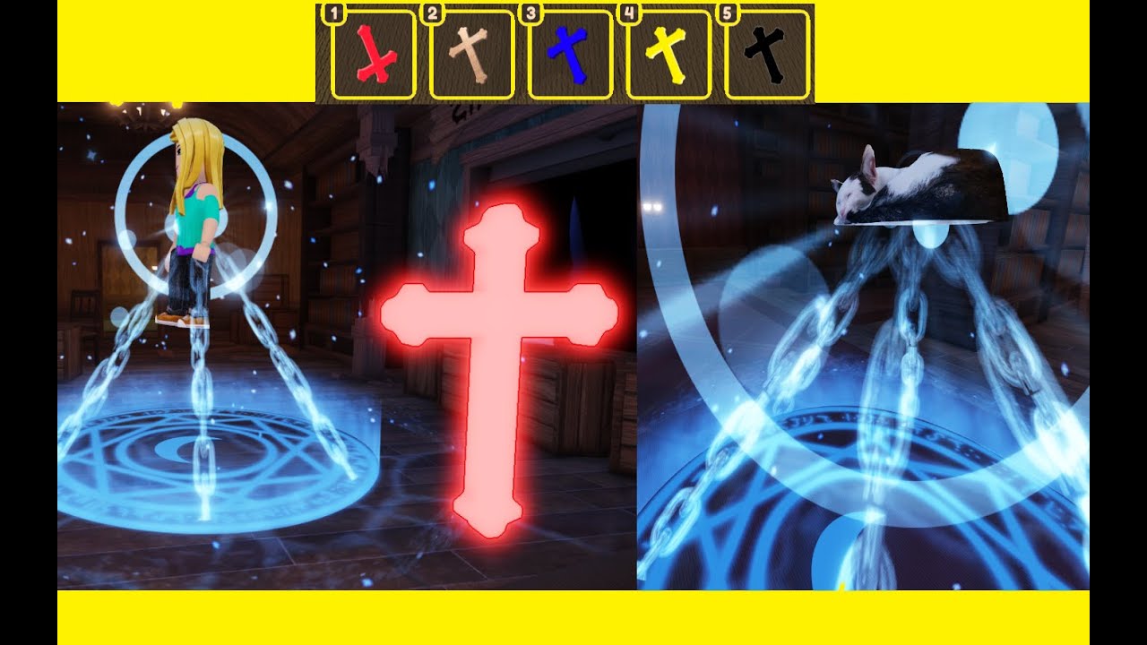 Roblox:"Use a crucifix on your friends" ENJOYING THE GAMES + ALL THE ...