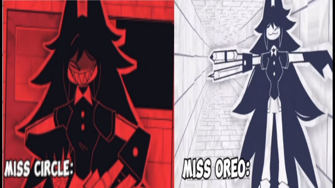 the difference between Ms. circle and Ms. oreo - YouTube