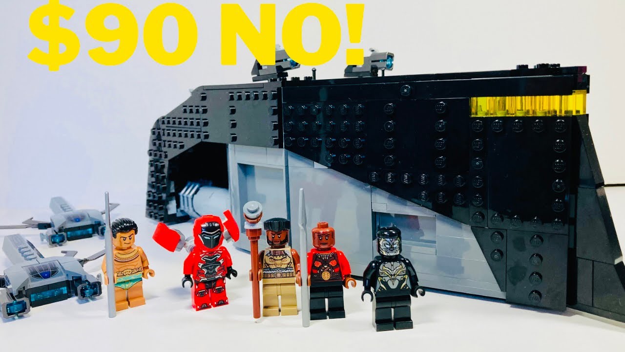 Lego Marvel Black Panther Wakanda Forever War on Water Set Review 2022 ...