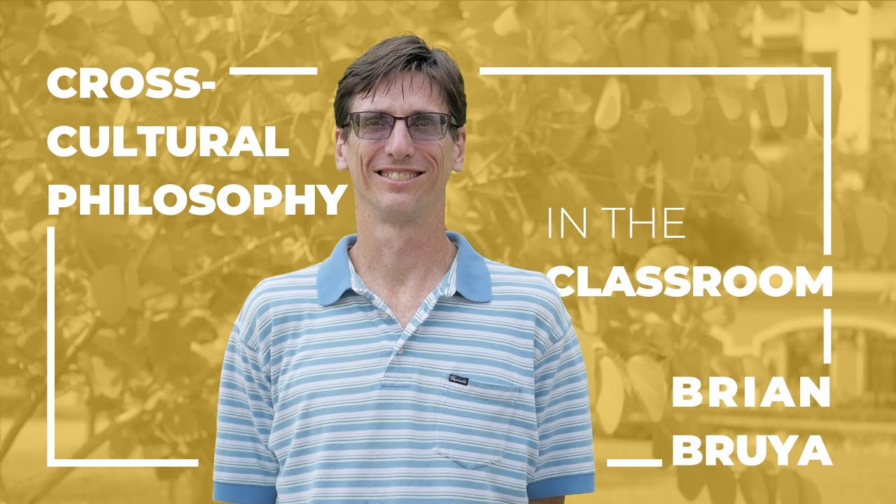 Brian Bruya: Cross-Cultural Philosophy in the Classroom - YouTube
