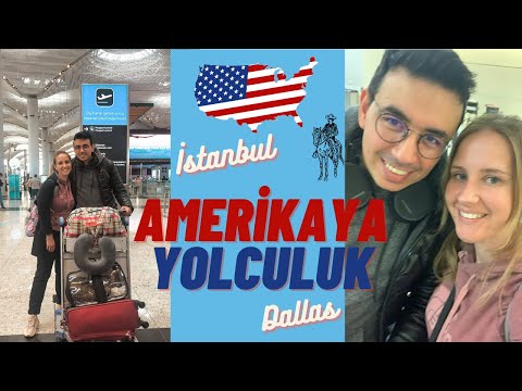 KEDİ İLE 20 SAAT AMERİKAYA YOLCULUK! İstanbul - Dallas