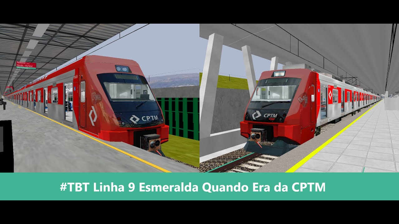 #TBT Linha 9 Esmeralda Quando Era da CPTM (2021) - YouTube