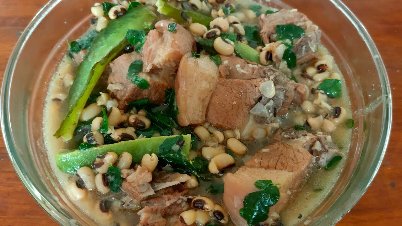 PINAASIMANG BUTO NG SITAW AT LIEMPO - YouTube