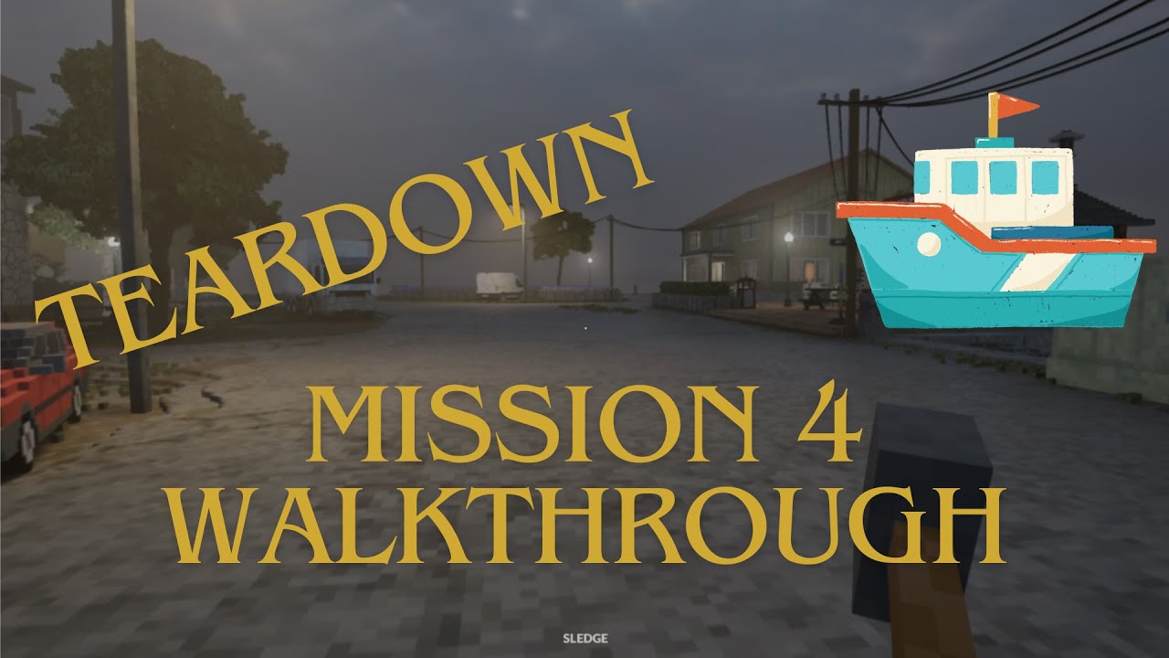 Teardown Campaign, Mission 4 Gameplay Walkthrough - Making Space - PS5 ...