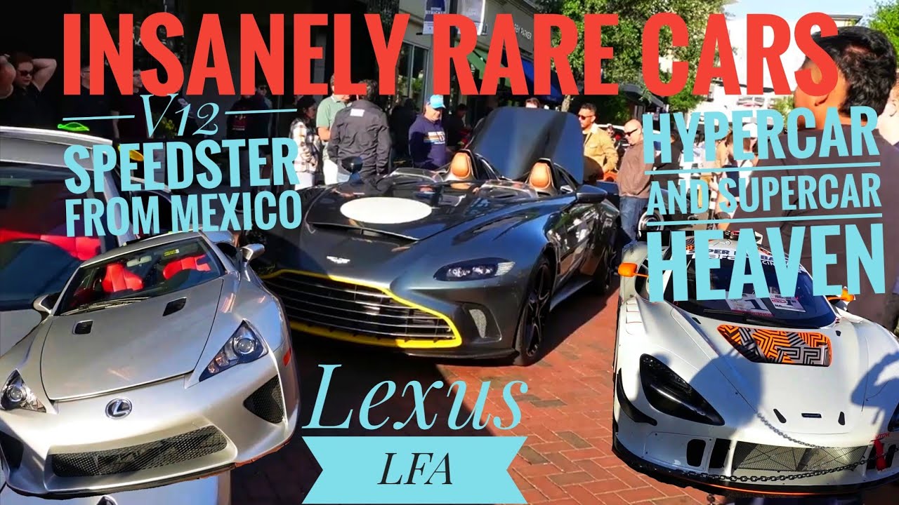 Only Aston Martin V12 Speedster in North America and Lexus LFA Shut ...