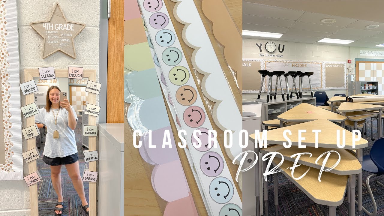 Classroom Set Up Prep: library cleaning, shopping, + more! - YouTube