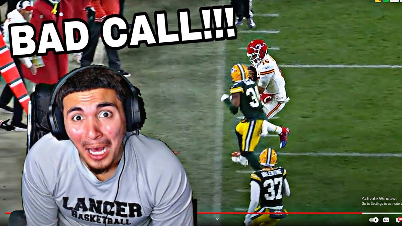 These NFL Refs SUCK!!!! Packers Vs Chiefs 2023 Week 13 Highlights ...