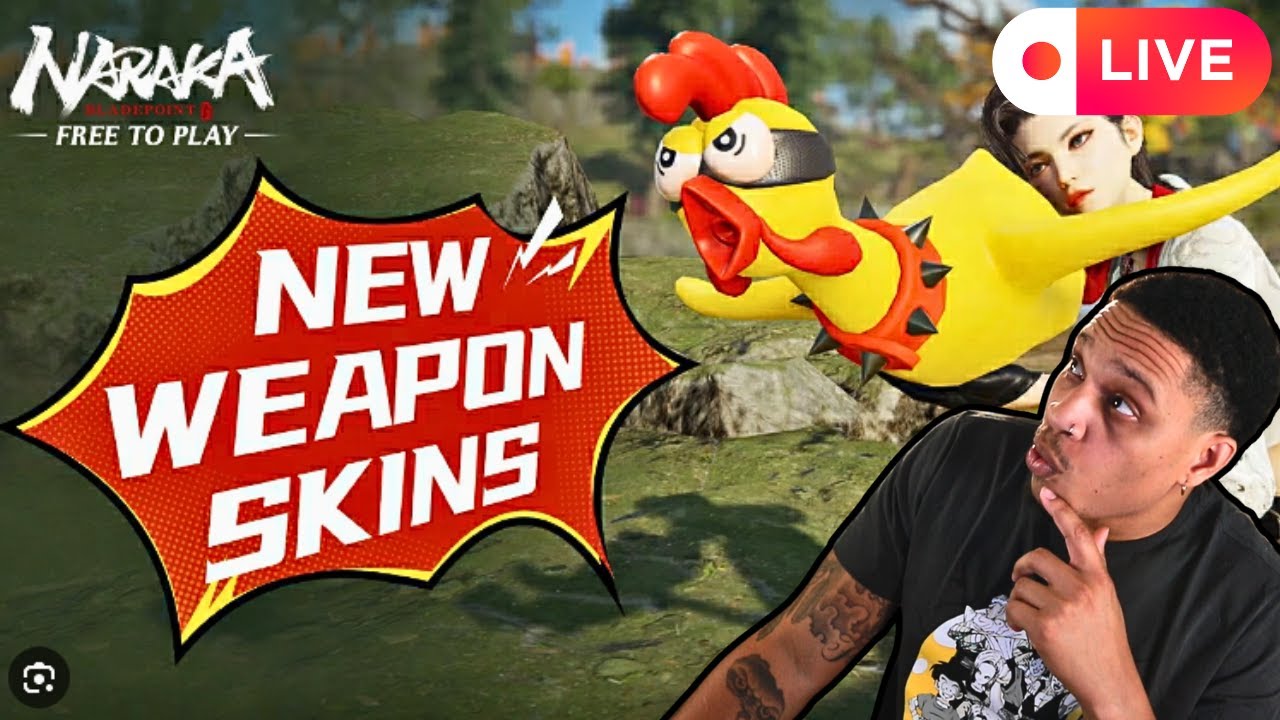 LIVE - NEW NARAKA COSMETICS GAMEPLAY - YouTube