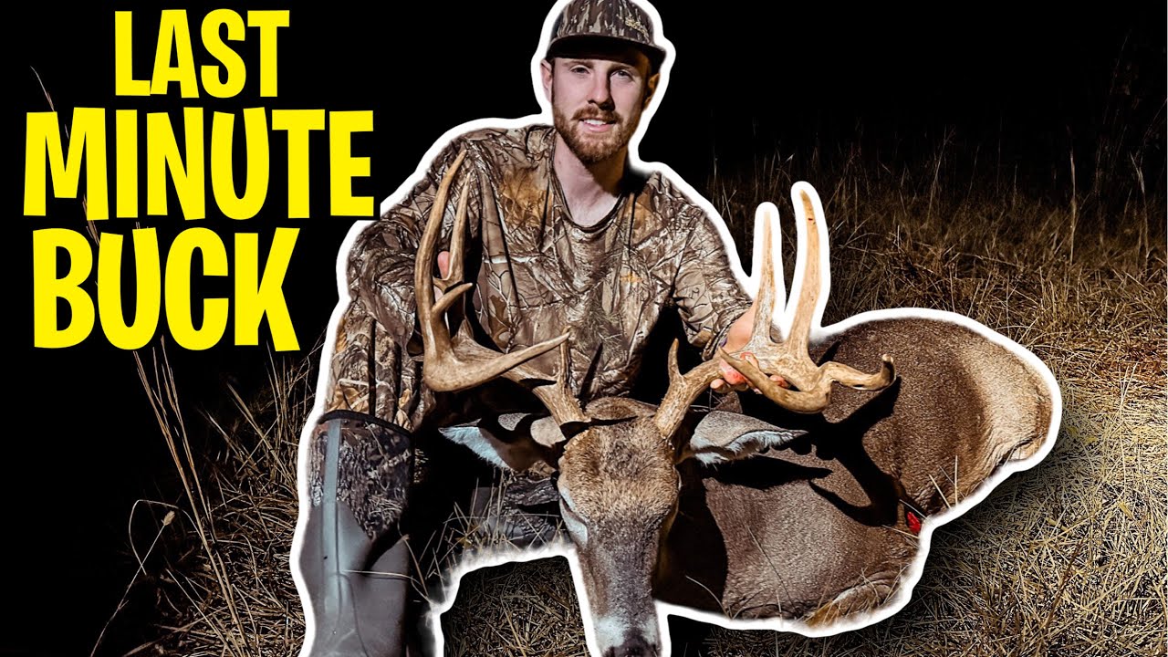 Colby's Big 11 Point Buck! (Tagged Last Minute of Hunting!!) - YouTube