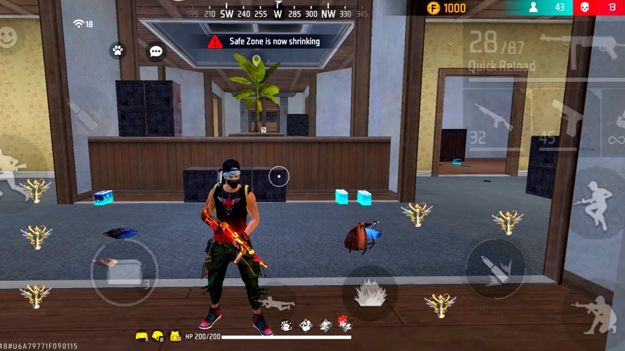 solo gameplay video Garena free fire (phone player) - YouTube