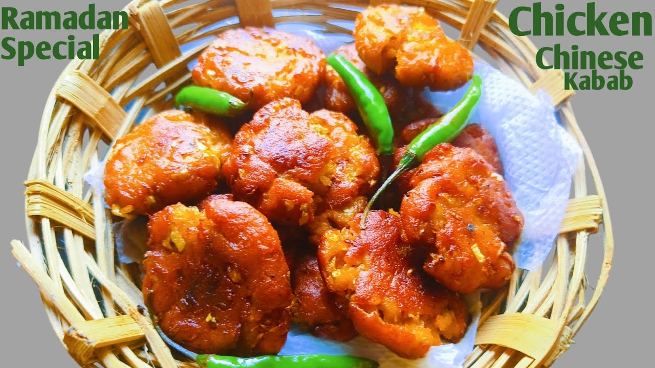 चिकन के नये कबाब| Chicken Chinese Kabab|Crispy Chicken Cutlet Recipe ...