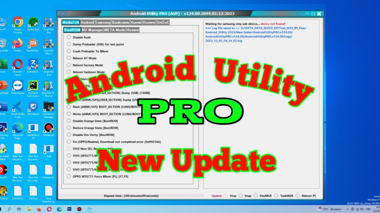 Android Utility PRO v124 New Update Added Samsung Galaxy A14 - Added ...