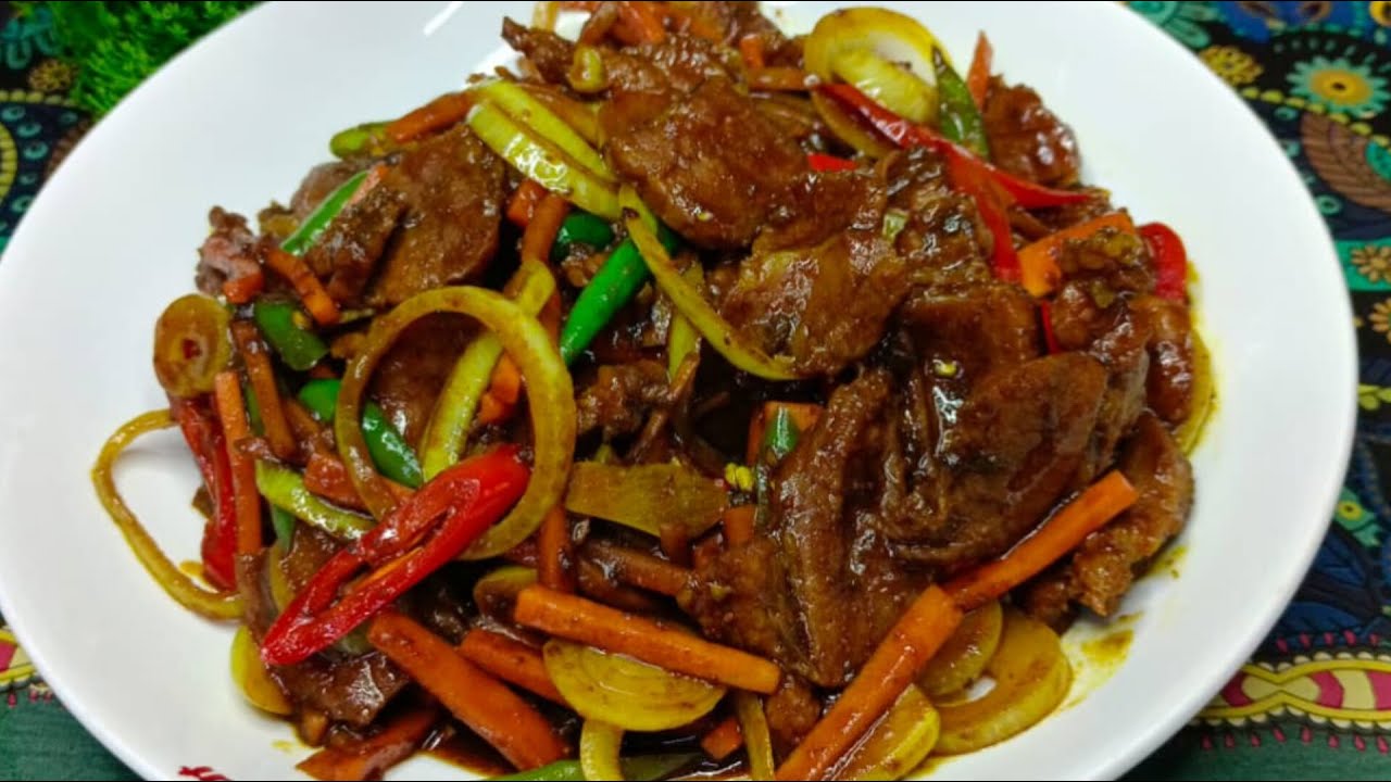 Juicy Beef Stir Fry 🌷 Daging Goreng Berlengas Padu - YouTube