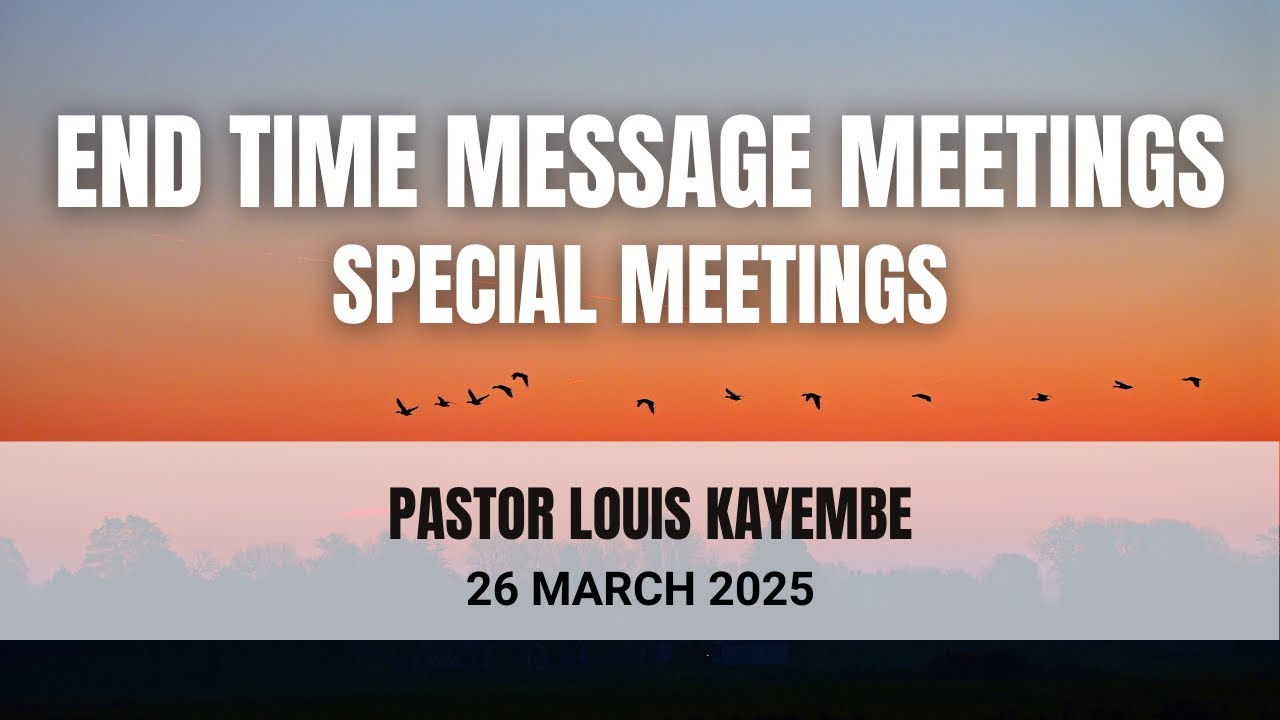 26 Mar 2025 | Pst. Louis Kayembe - YouTube